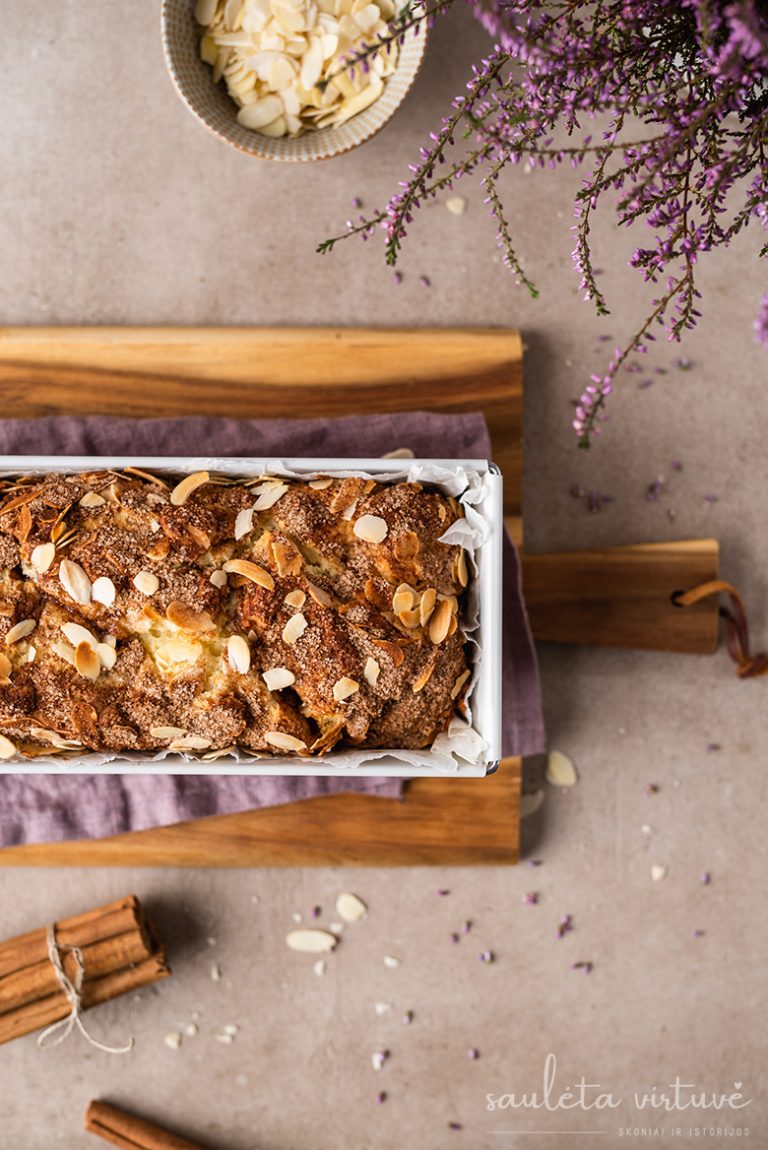 Sviestinis cinamoninis keksas - Saulėta virtuvė - Skoniai ir istorijos