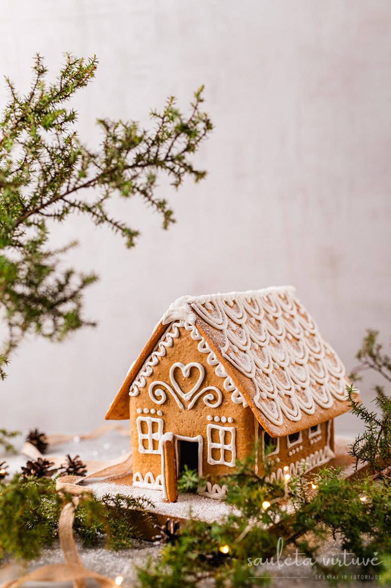 Kalėdinis imbierinis namelis - Saulėta virtuvė - Skoniai ir istorijos