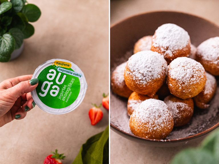 Jogurtinės spurgytės - Saulėta virtuvė - Skoniai ir istorijos