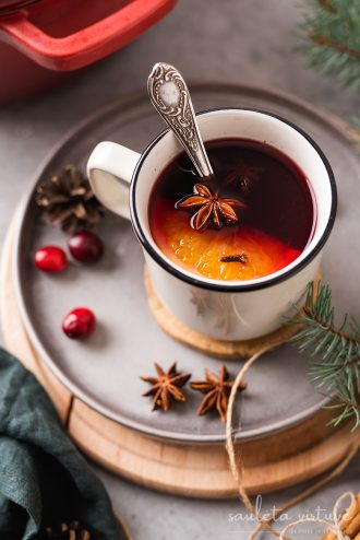 Nealkoholinis karštas vynas - Saulėta virtuvė - Skoniai ir istorijos