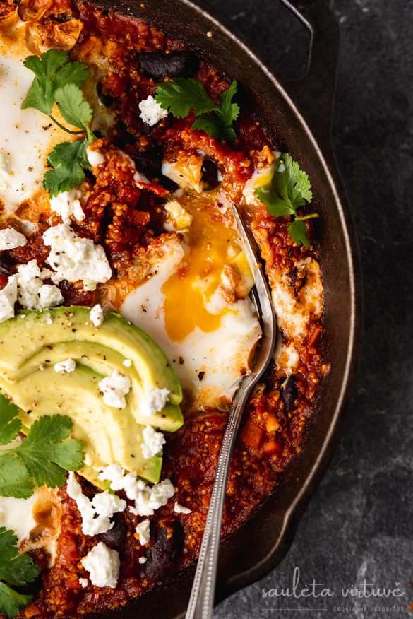 Šakšuka su bolivine balanda - Saulėta virtuvė - Skoniai ir istorijos