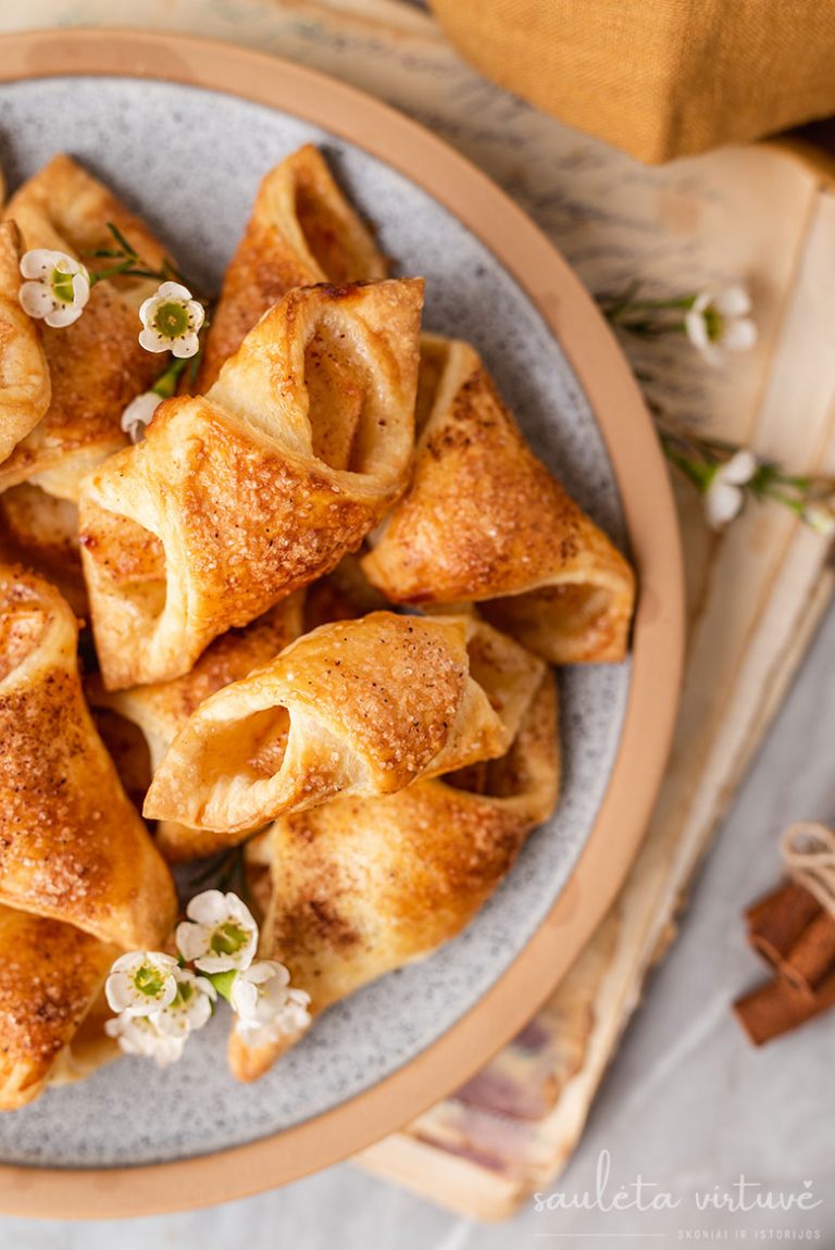 Sausainiai „Skarelės“ su obuoliais - Saulėta virtuvė - Skoniai ir istorijos