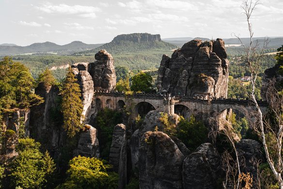 Ikoniškas Vokietijos tiltas: The Bastei Bridge - Saulėta virtuvė ...