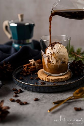 Tiramisu Affogato - Saulėta virtuvė - Skoniai ir istorijos