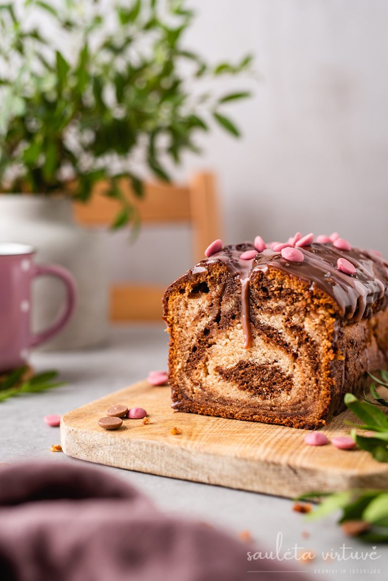 Marmurinis trijų šokoladų keksas - Saulėta virtuvė - Skoniai ir istorijos