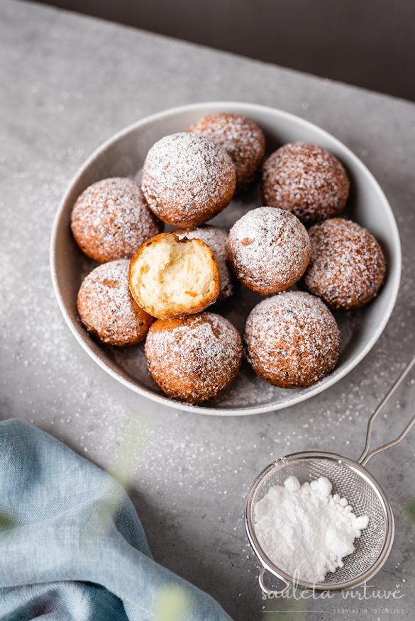 Varškės spurgos - Saulėta virtuvė - Skoniai ir istorijos